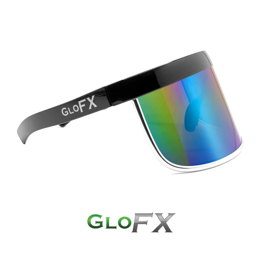 Galactic Invader Diffraction Visor – Rainbow Gradient | Austin Bright ...